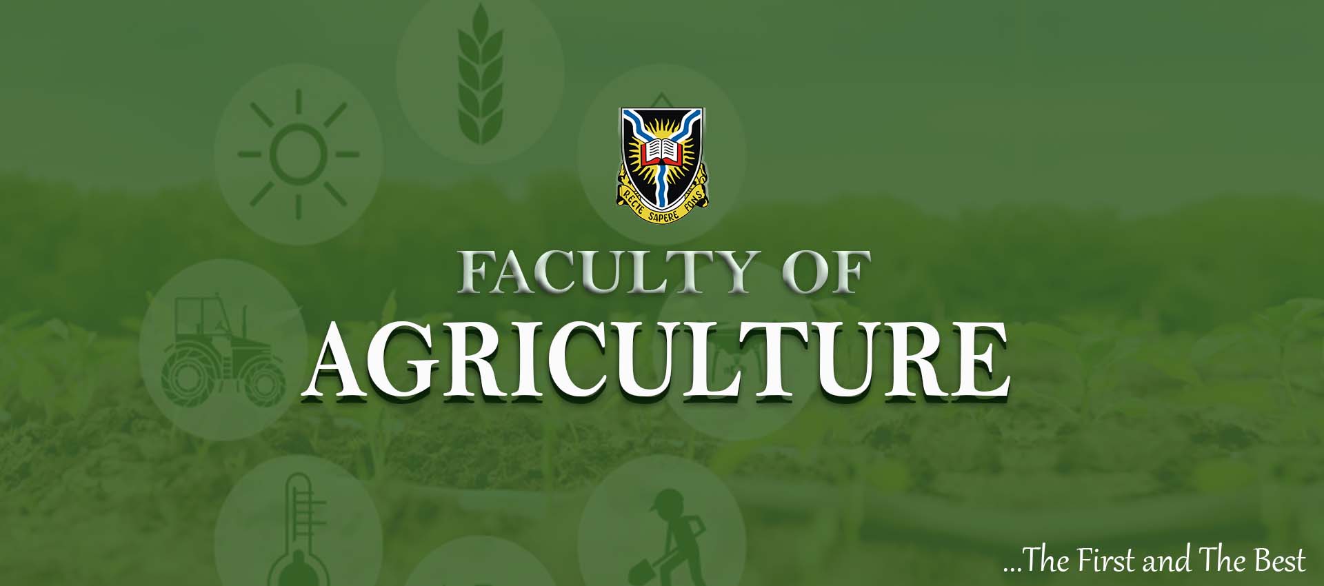 Welcome : Faculty of Agriculture | FACULTY OF AGRICULTURE